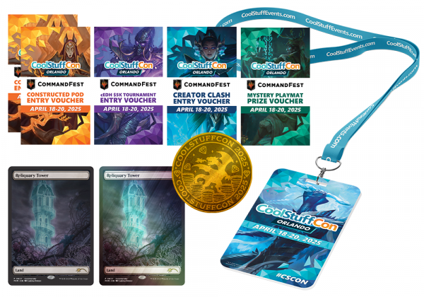 CoolStuffCon Orlando - April 18-20 - CommandFest, RCQs, and more ...